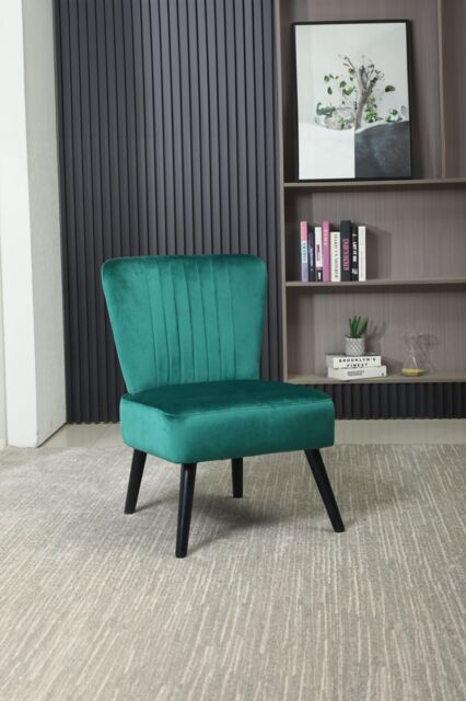 Crushed Velvet Shell Accent Chair by Debenhams | ufurnish.com