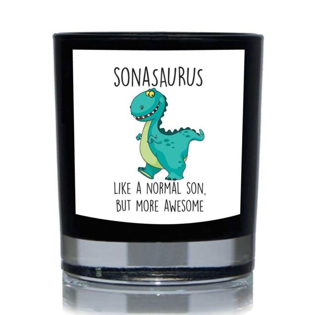 Sonasaurus, Like A Normal Son But More Awesome Dinosaur 20cl Candle by ...
