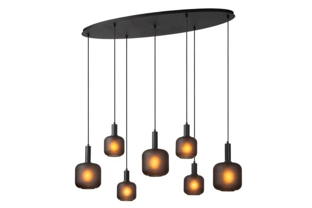 'ELOISE' Dimmable Adjustable Indoor Stylish Modern Pendant Light 7xE27 ...