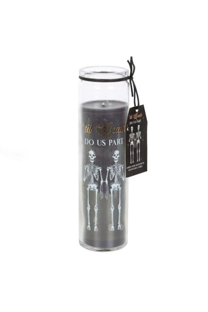 Til Death Do Us Part Amber Noir Tube Candle by Debenhams | ufurnish.com