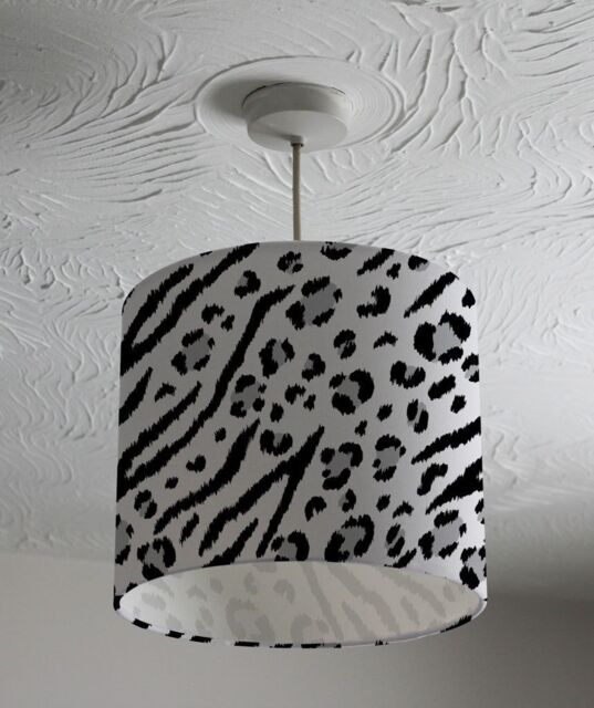 mixed leopard and zebra pattern ceiling lamp shade by Debenhams ...