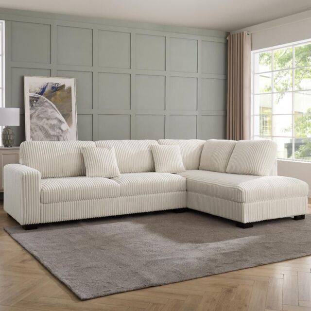 Tate Corner Sofa, Right Hand Facing by Debenhams | ufurnish.com