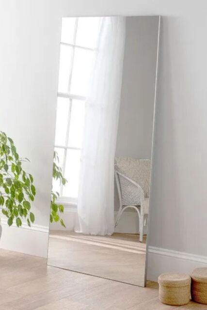 Yearn Mirrors Simple Full length Frameless mirror Silver 170x80cm ...