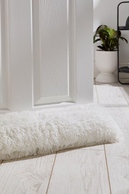 'Cuddly' Deep Pile Faux Fur Door Draught Excluder by Debenhams ...