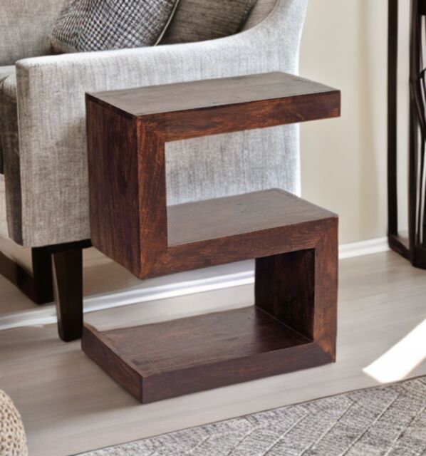 IH Design Duvid Mango S Shape Display Unit in Brown by Debenhams ...
