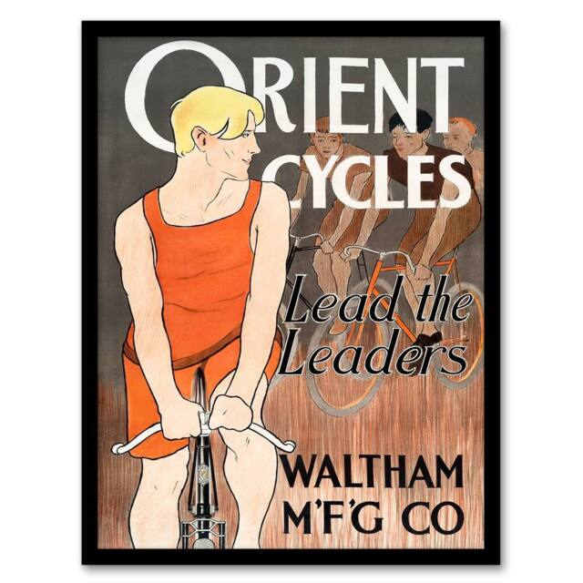 Artery8 Edward Penfield Framed Wall Art Print Vintage Bicycle Advert ...
