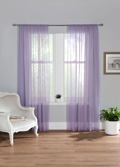Voile Slot Top Pair of Panels by Debenhams | ufurnish.com