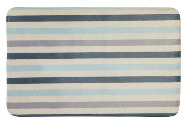 Soak Stripe Design Bath Mat by Debenhams | ufurnish.com