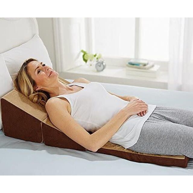 Multi-Purpose High Density Memory Foam Supportive Wedge Cushion with ...
