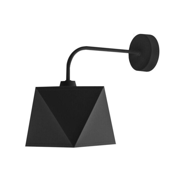 Adamant Wall Lamp With Shade Black 35cm by Debenhams | ufurnish.com