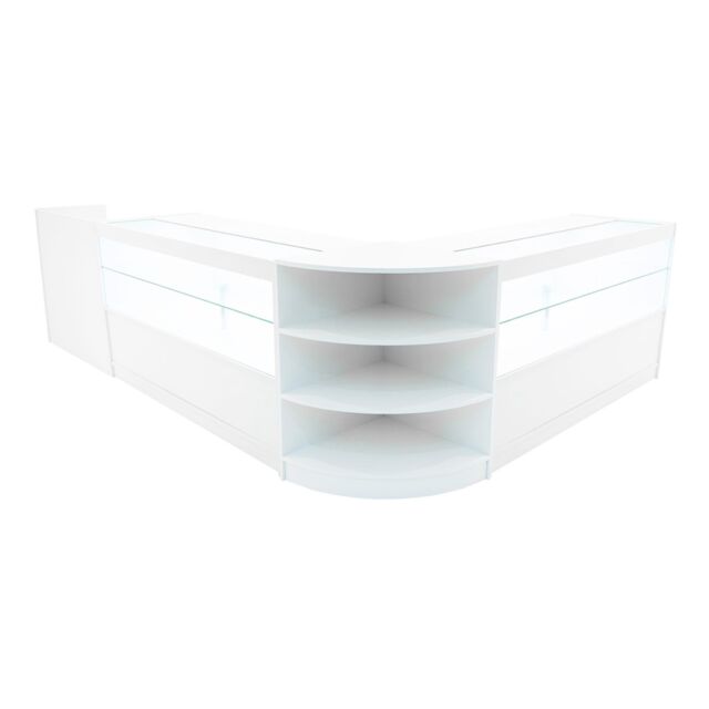 Eclipse LED Shop Counter Set LM60, TB60 & 2 x C1500 - White by ...