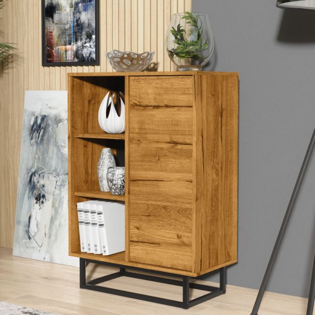 Mex Furniture LTD Sideboard 100cm Loft / Industrial in Brown by ...