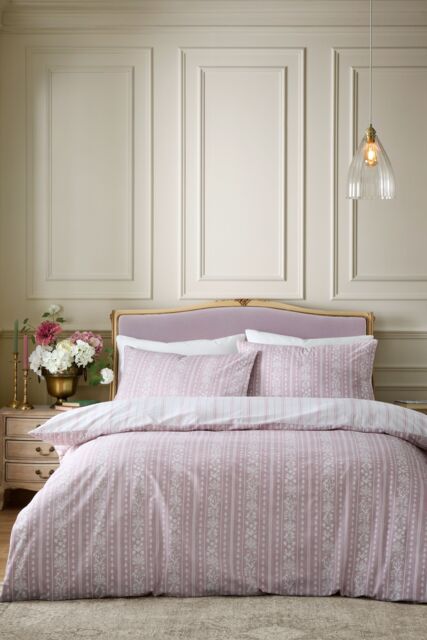 'Regency Stripe' Reversible Duvet Cover Set by Debenhams | ufurnish.com