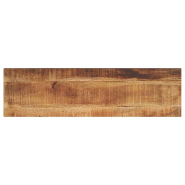Table Top 100x20x3.8 cm Rectangular Solid Wood Rough Mango by Debenhams ...