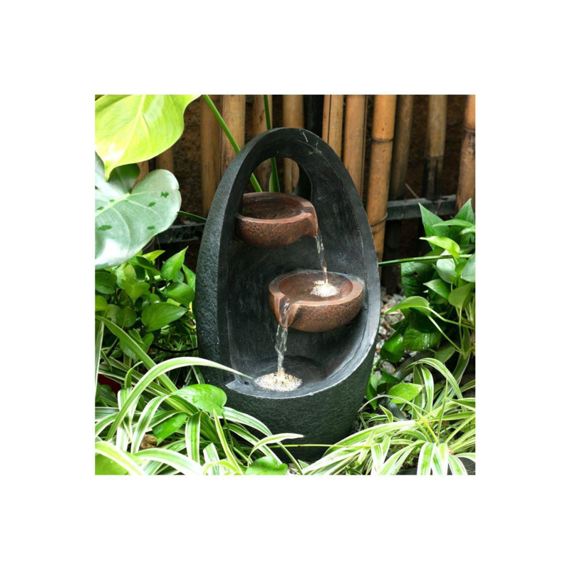 Outdoor Creative Egg Shape Water Feature Fountain by Debenhams ...