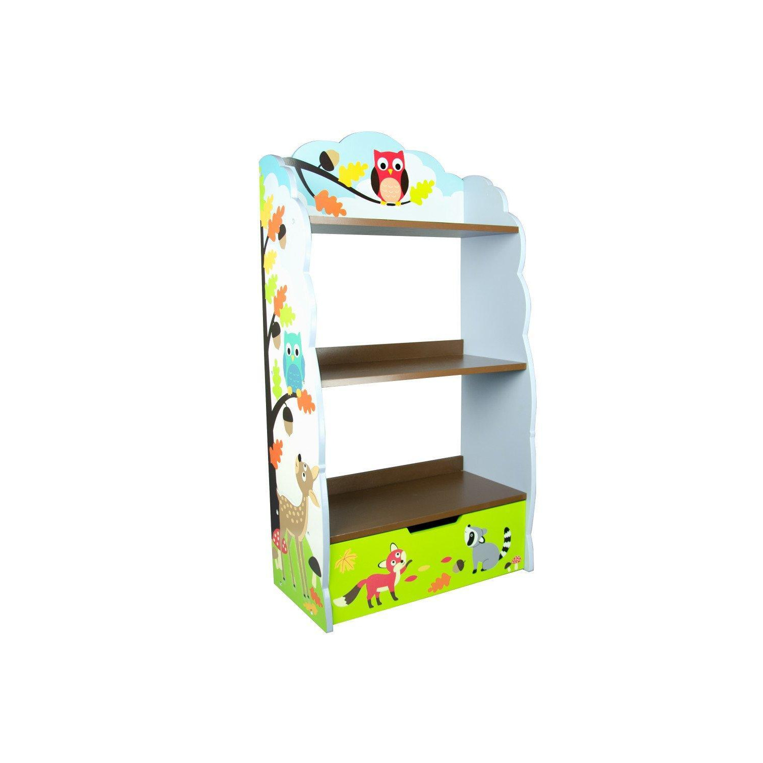 Fantasy Fields Blue Wooden Bookcase Book Shelf Storage by Debenhams ...