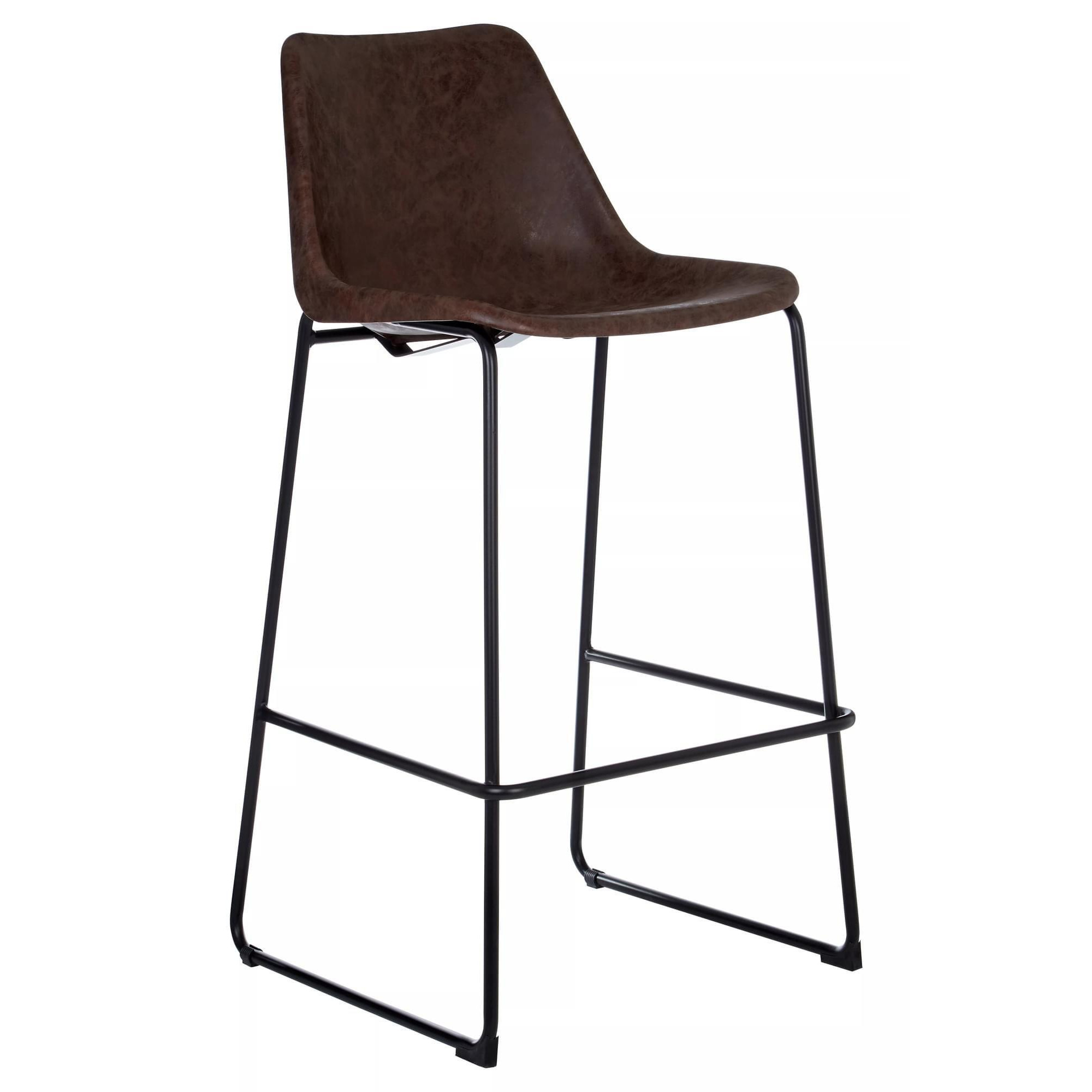 Interiors by Premier Dalston Bar Stool with Angled Legs by Debenhams ...