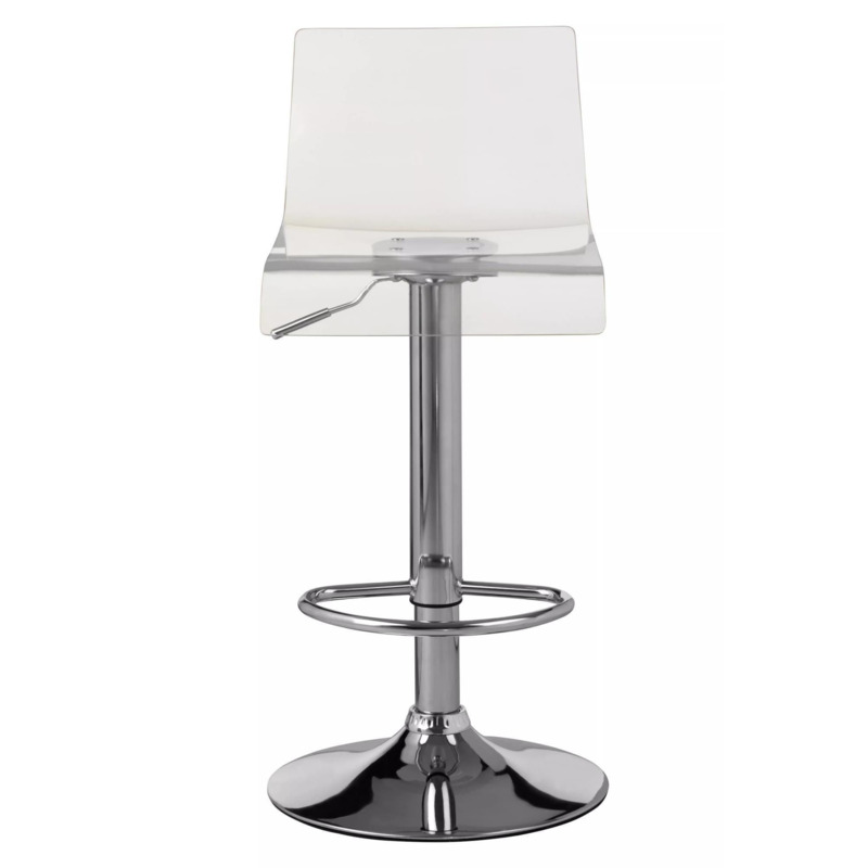 Interiors by Premier Baina Acrylic Seat Bar Stool by Debenhams ...