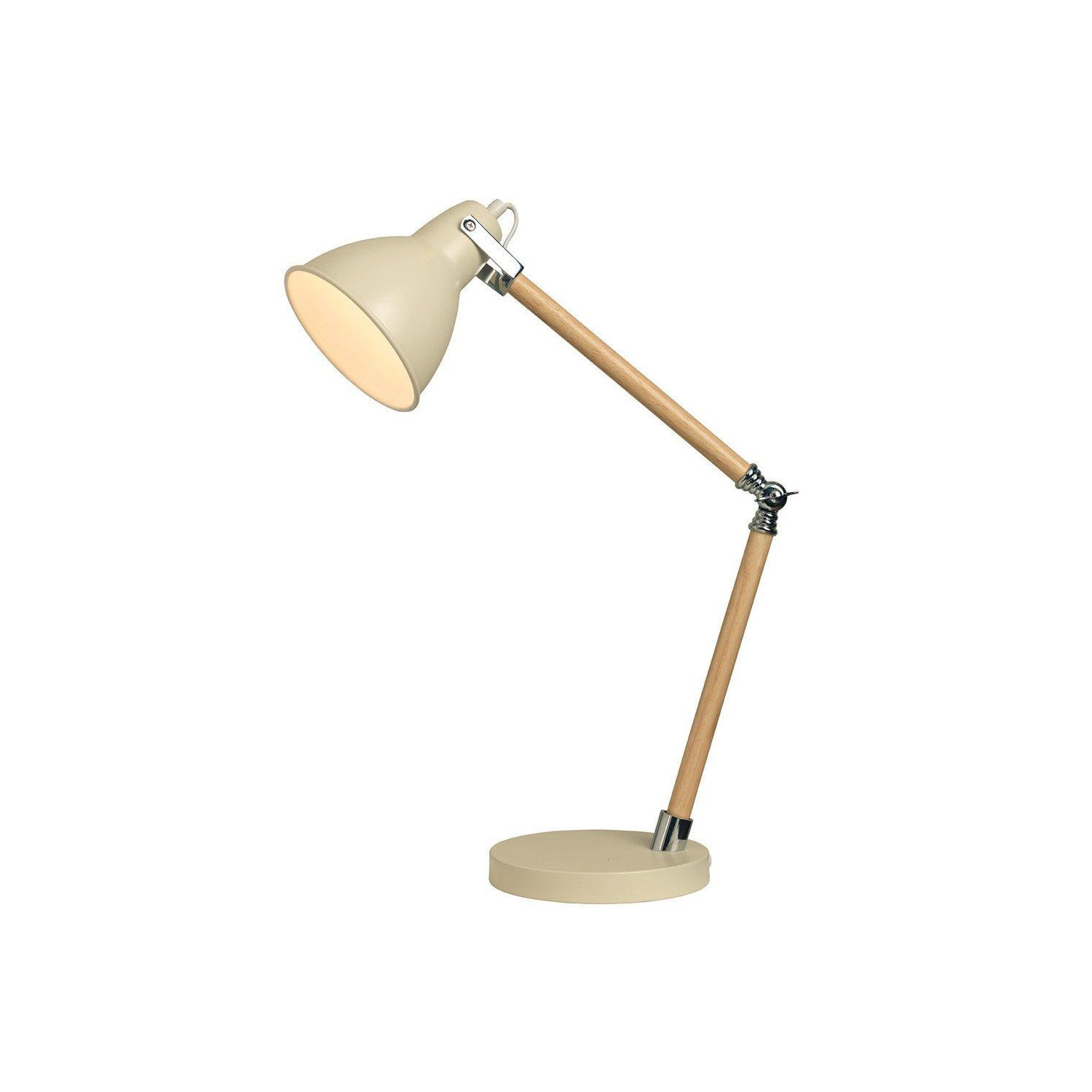 'Drake' Desk Lamp Cream by Debenhams | ufurnish.com