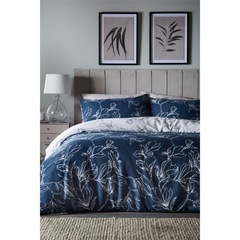Linear Floral Duvet Cover Set by Debenhams | ufurnish.com