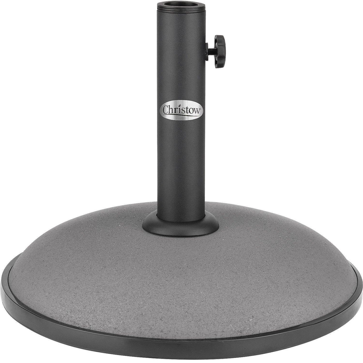 Garden Parasol Base 11kg Round Patio Umbrella Stand Sun Shade Holder ...