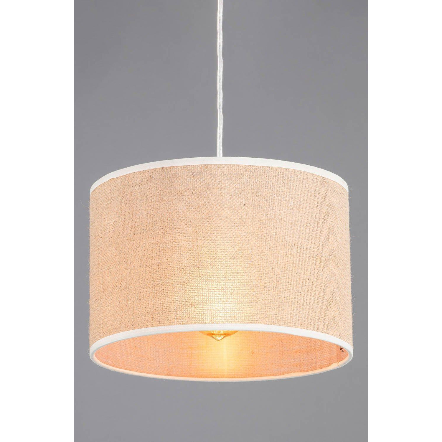 Burlap Easy Fit Light Shade by Debenhams | ufurnish.com