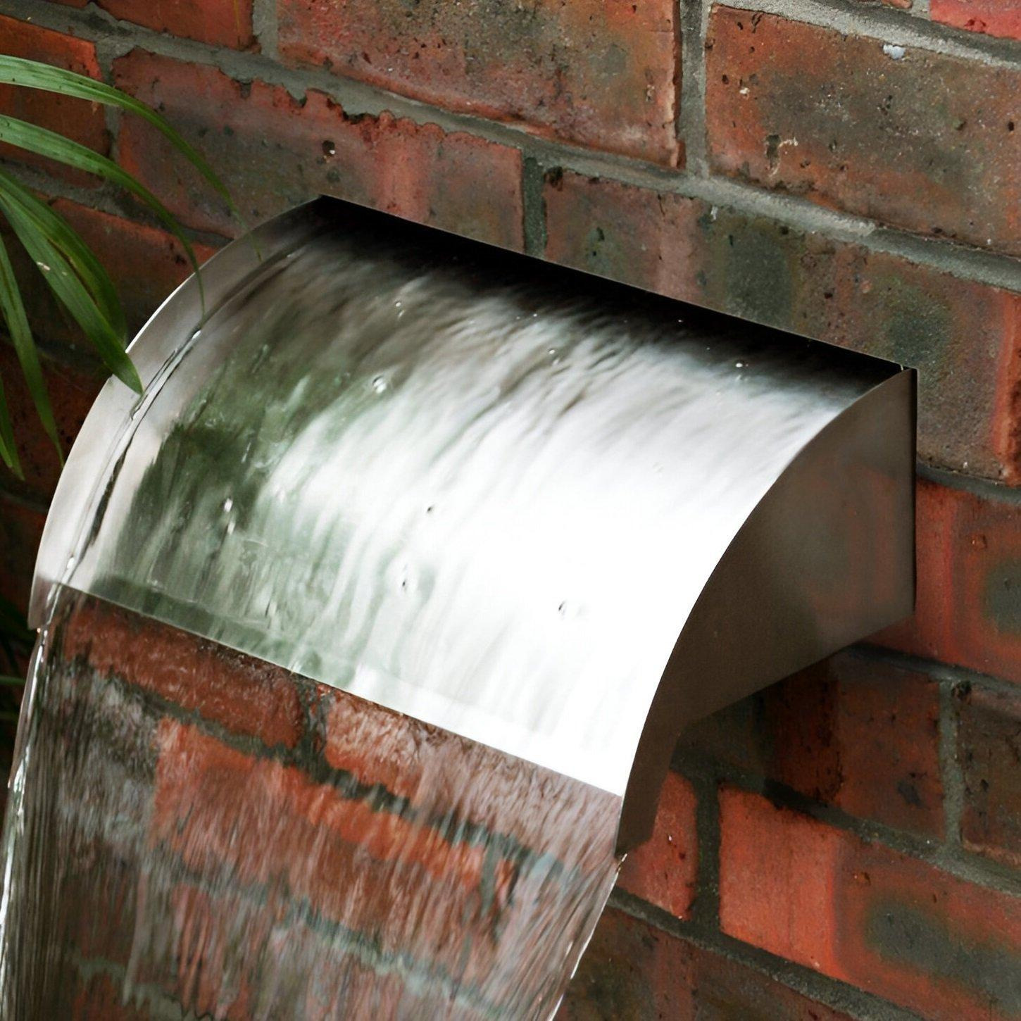 'Victoria Falls' Stainless Steel Waterfall Cascade Sheer Descent 60cm ...