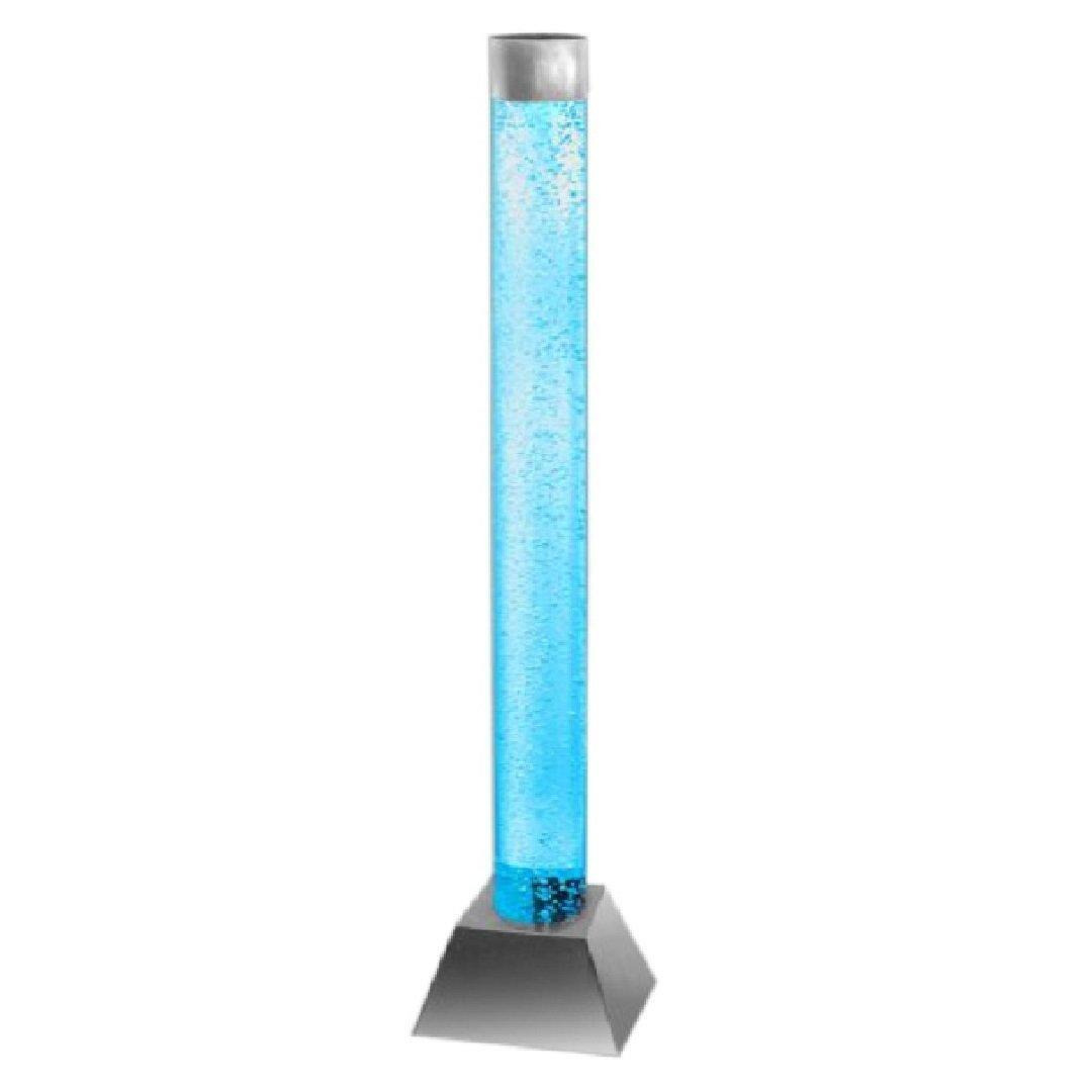 Bubble Tube Water Feature Colour Changing LEDs Indoor Outdoor Use 83cm ...