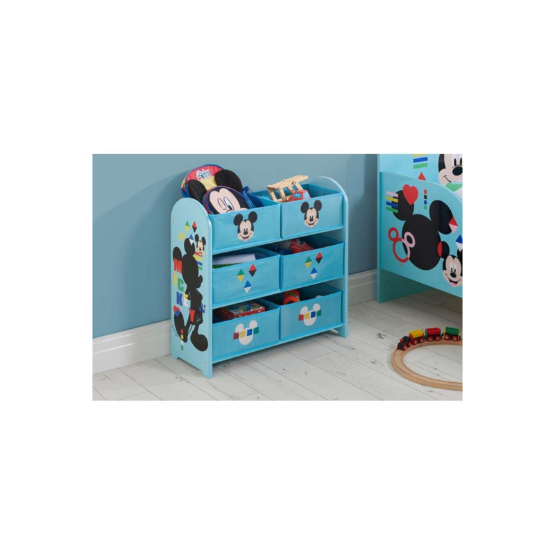 Official Disney Mickey Mouse Childs Storage Unit Bookcase by Debenhams ...