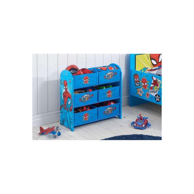 Official Disney Marvel Spiderman Childs Storage Unit Bookcase by ...