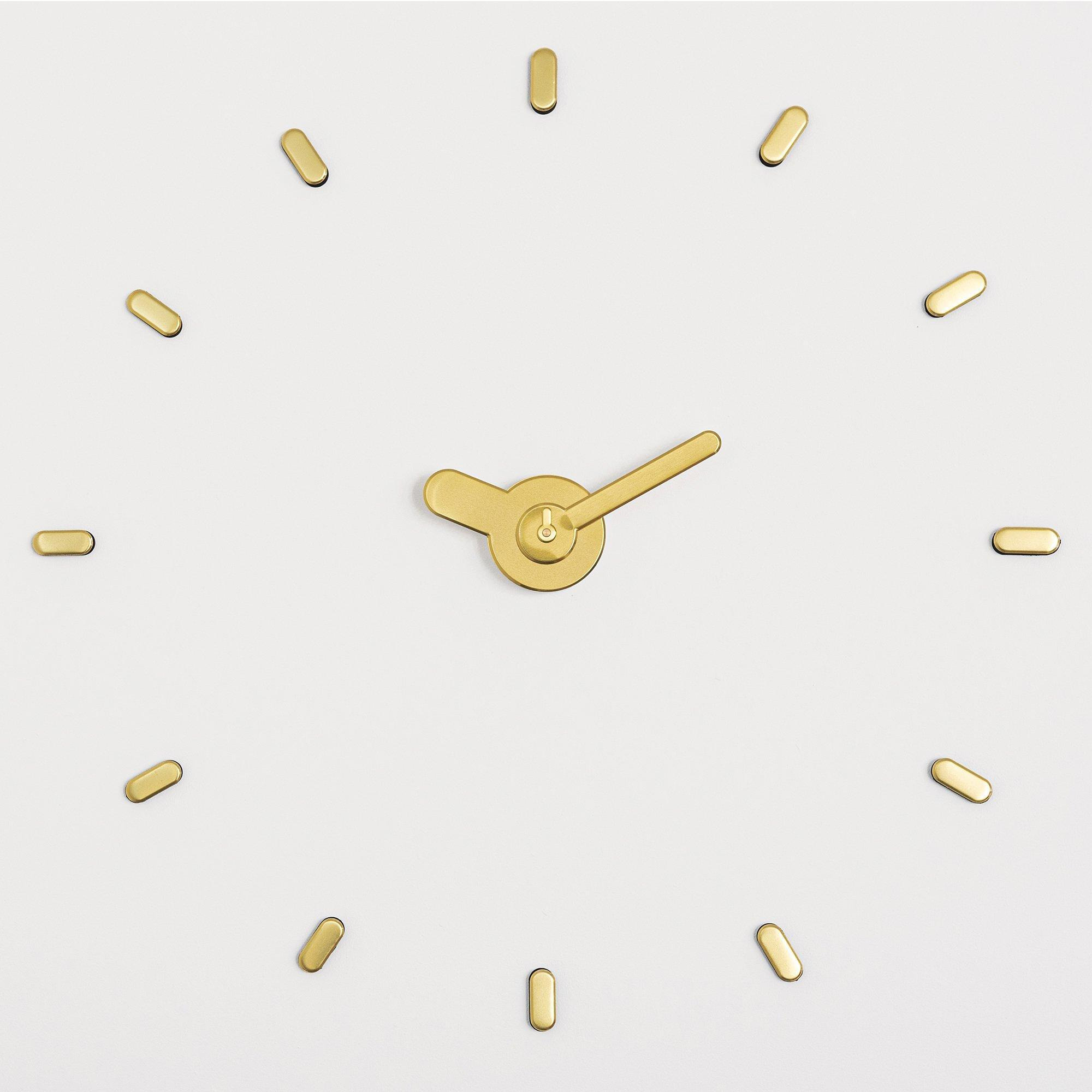 Minimalist Stick-On Wall Clock - 3D Frameless DIY by Debenhams ...