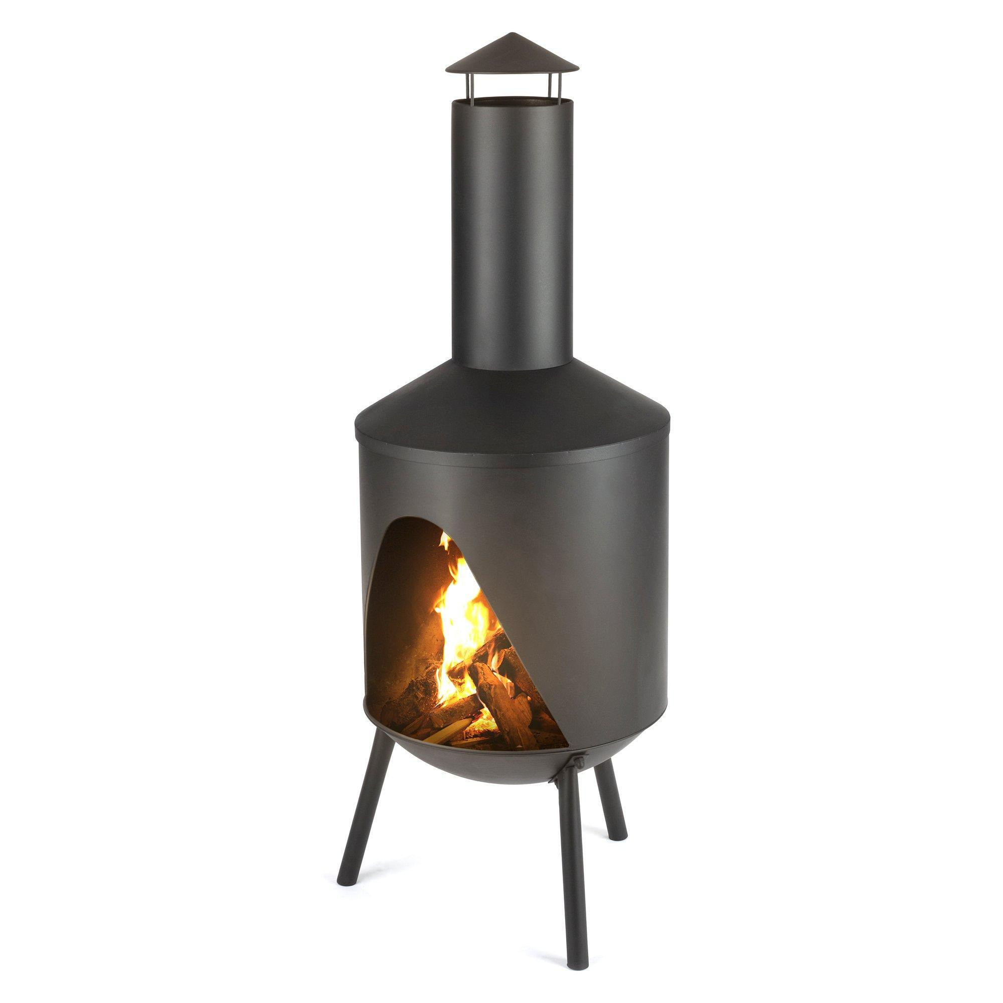 Razzo' Chiminea Patio Heater - Wide Heat Output, Stylish Mexican ...