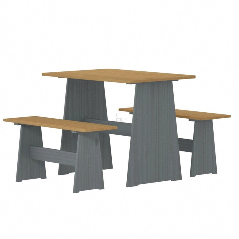 Logan Dining Table & Bench Set by Debenhams | ufurnish.com