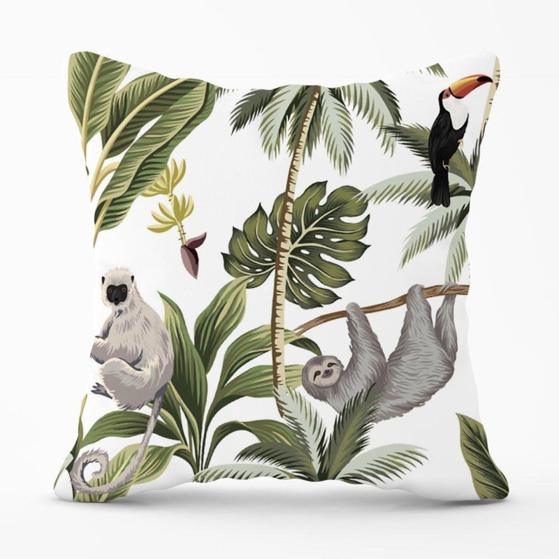 Tropical Sloths Cushions by Debenhams | ufurnish.com