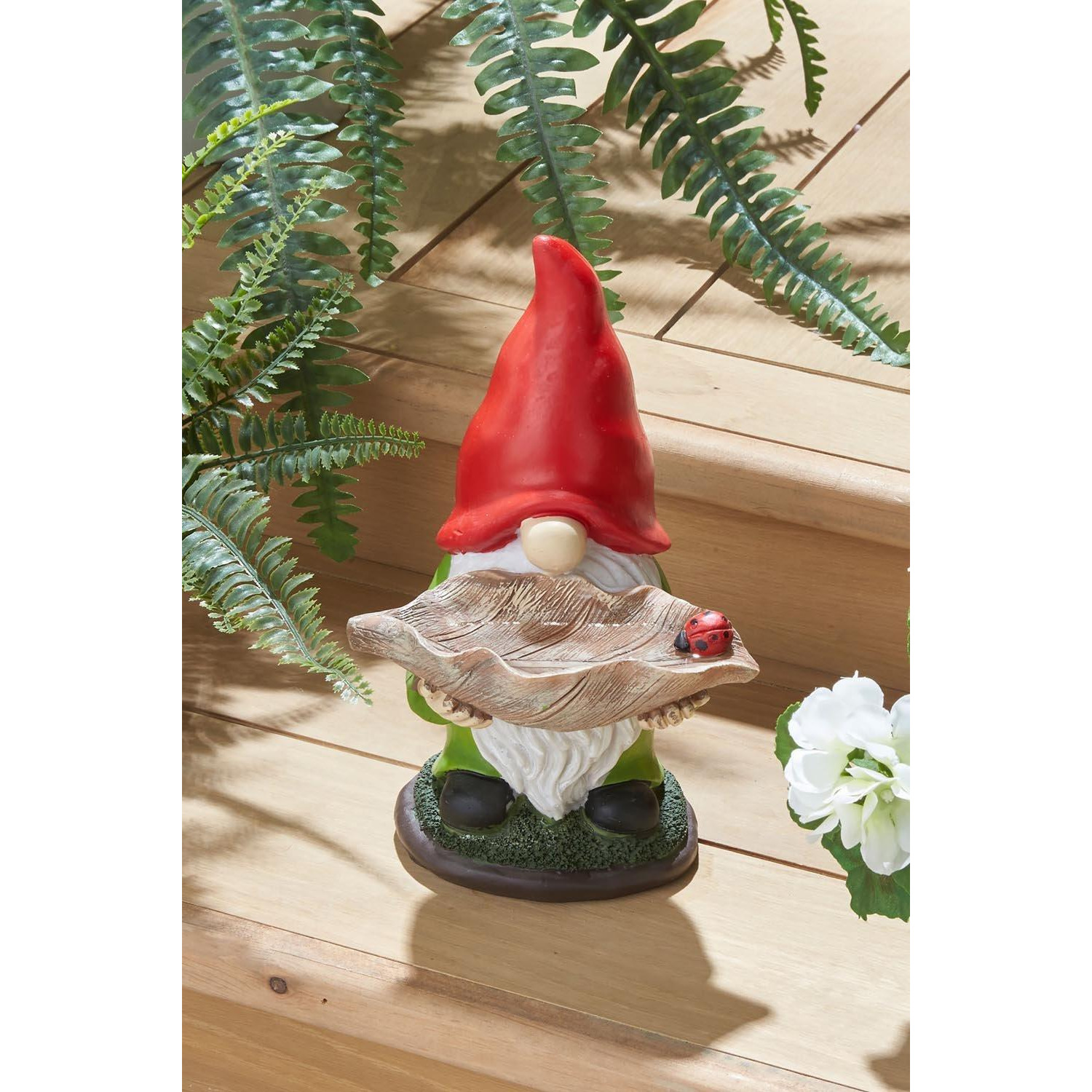 Garden Gonk with Leaf Birdbath by Debenhams | ufurnish.com