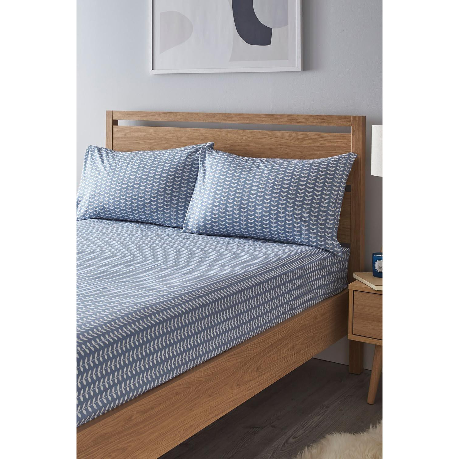 Windflower Fitted Sheet and Pillowcase Set by Debenhams | ufurnish.com