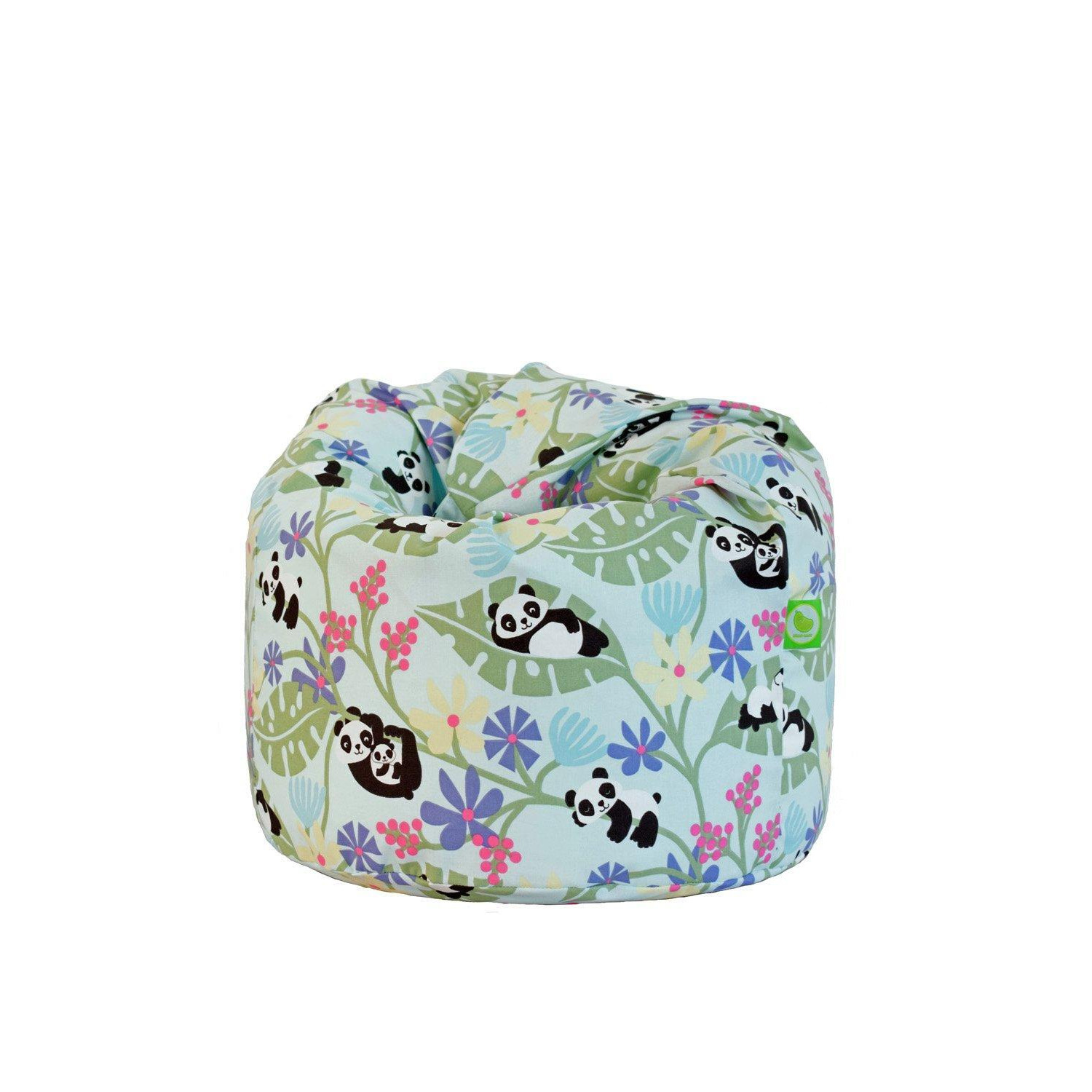 Cotton Light Blue Panda Bean Bag Large Size by Debenhams | ufurnish.com
