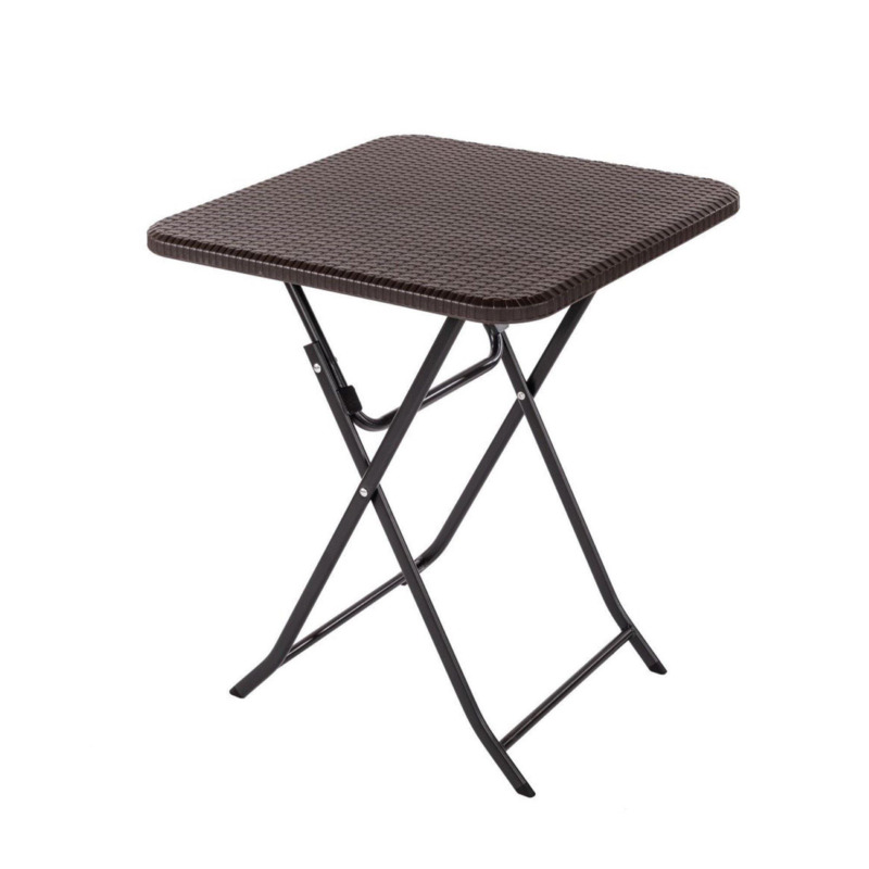 2ft Folding Outdoor Rattan Patio Table by Debenhams | ufurnish.com