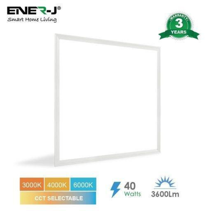 60x60 LED Recessed LED Edgelit Panels 40W 3600Lm, CCT selectable ...