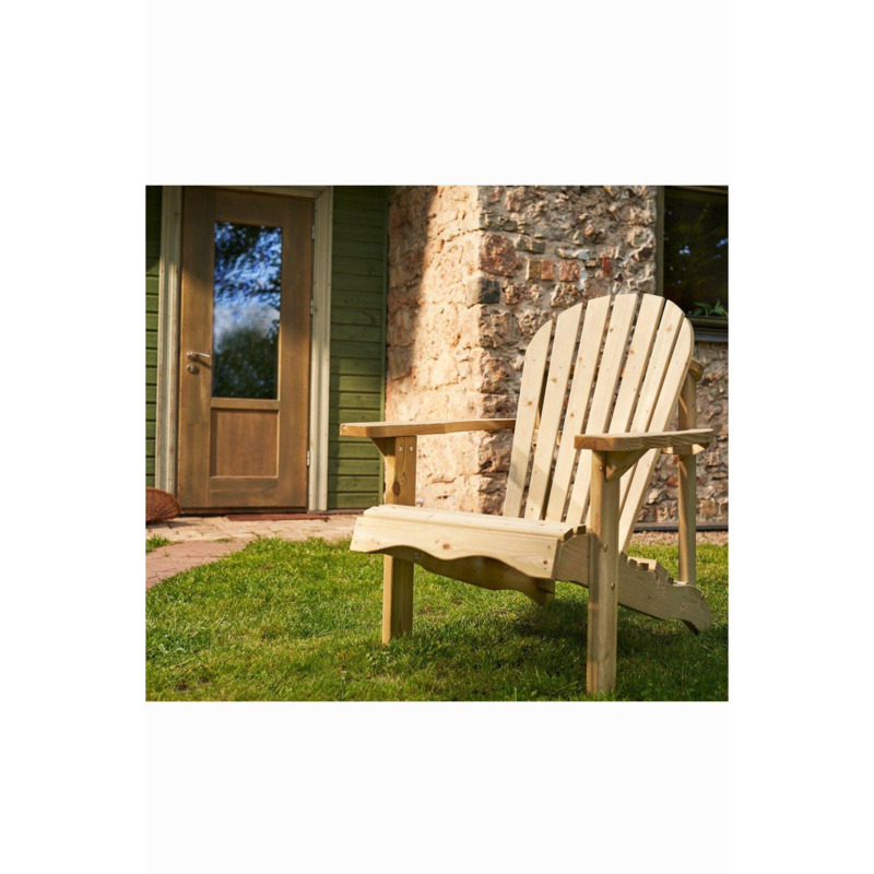 Adirondack Single Wooden garden chair by Debenhams | ufurnish.com