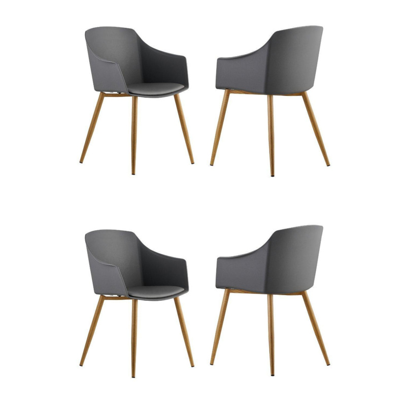 Eden' Dining Chairs Set of 4 by Debenhams | ufurnish.com