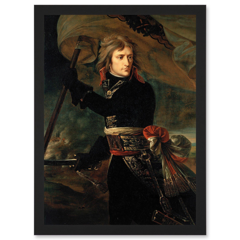 Painting Portrait Antoine Jean Gros Napoleon Bonaparte Pont D'Arcole ...