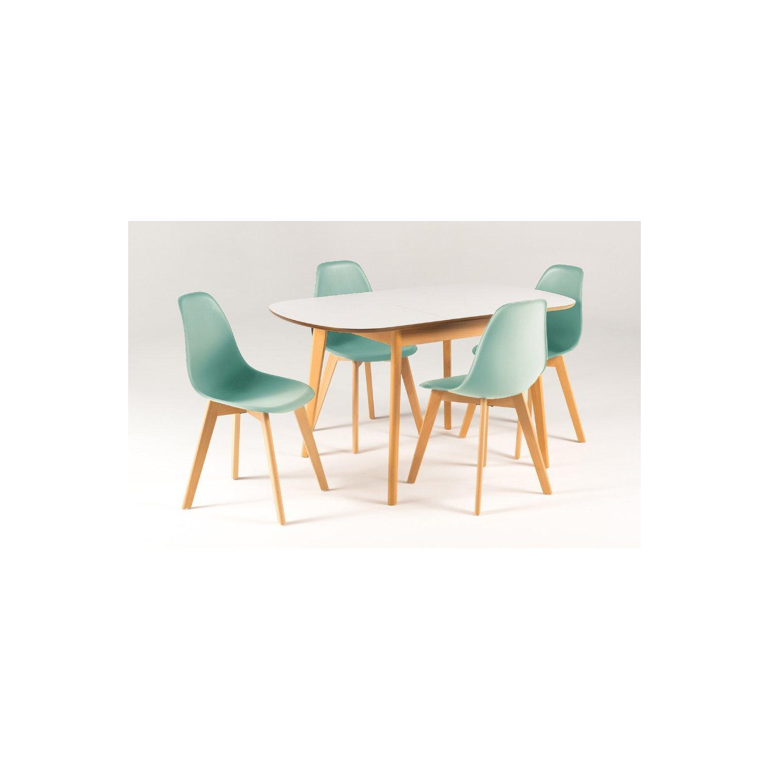 Abbey and Ava Dining Set 4 seats by Debenhams | ufurnish.com