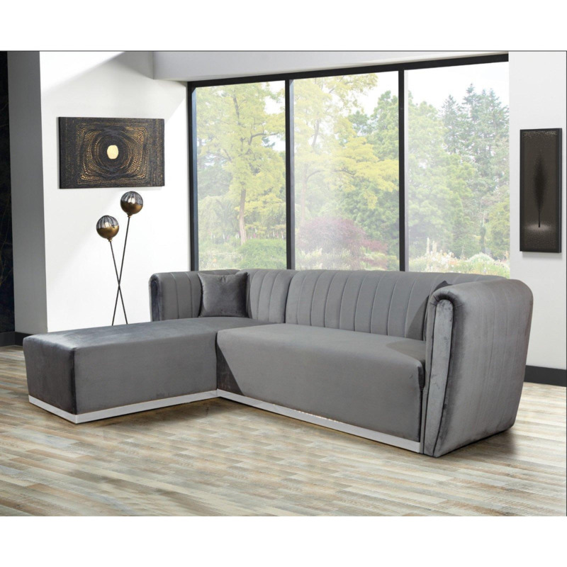 Medeline Left Hand Corner Chaise Sofa by Debenhams | ufurnish.com
