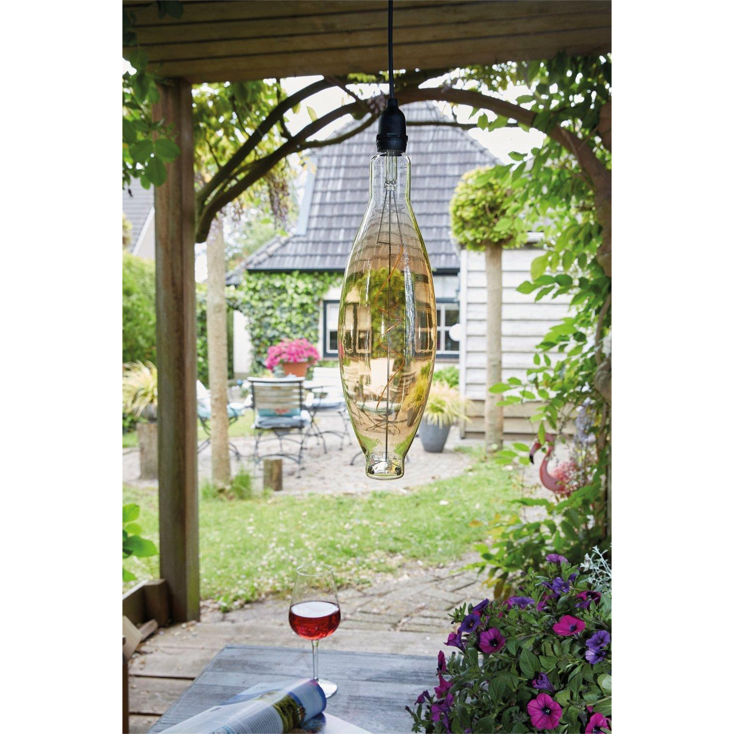 Lighting Eclipse Battery Powered Pendulum Hanging Light with 24 hour ...