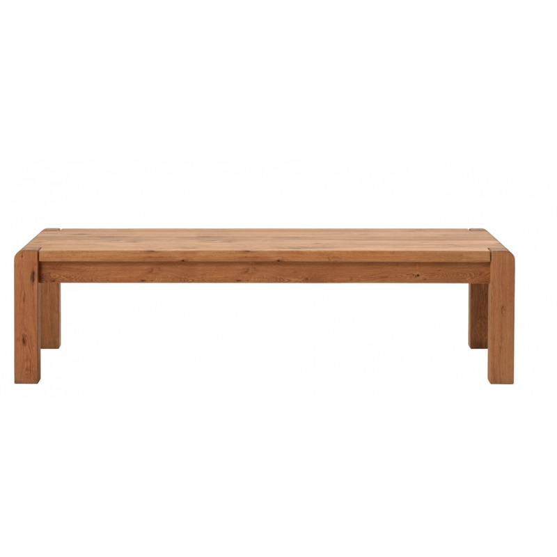 Downtown Imola Oak Large 160cm Dining Bench - 160cm by Downtown ...