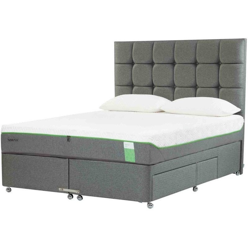 Tempur Moulton Divan Base - 180cm Super King Adjustable Divan Base With ...