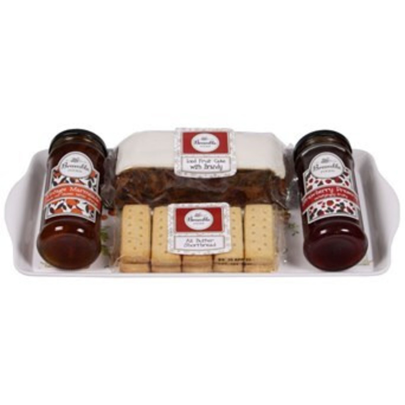 Oldrids & Downtown Brandy Iced Slab Tea Tray by Downtown | ufurnish.com