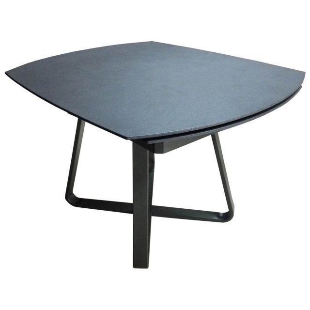 Downtown Esprit Extending Dining Table, Steel by Downtown | ufurnish.com
