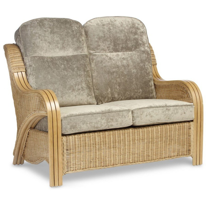 Desser Opera Light Oak Sofa - 2 Seater - Grade C by Downtown | ufurnish.com